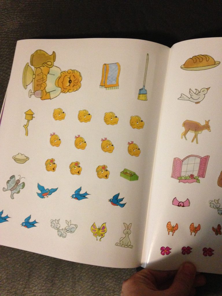 The Berenstain Bears “Easter Fun” Sticker and Activity Book by Jan ...